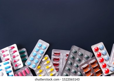 Selection Different Pills Form Tablets Capsules Foto de stock 395730484 ...