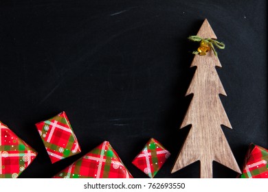 Flat Lay Wrapped Gift Boxes Wooden Stock Photo 762693550 | Shutterstock