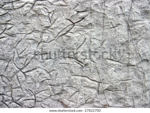 Flat White Stone Wall Surface Irregular Stock Photo 27822700 | Shutterstock