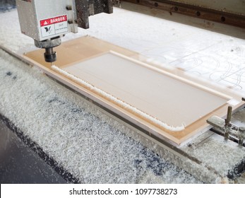 Flatbed Cnc Machine Working Stock Photo 1097738273 | Shutterstock