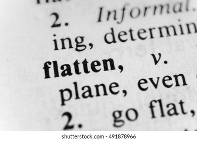 Flatten Stock Photo 491878966 | Shutterstock