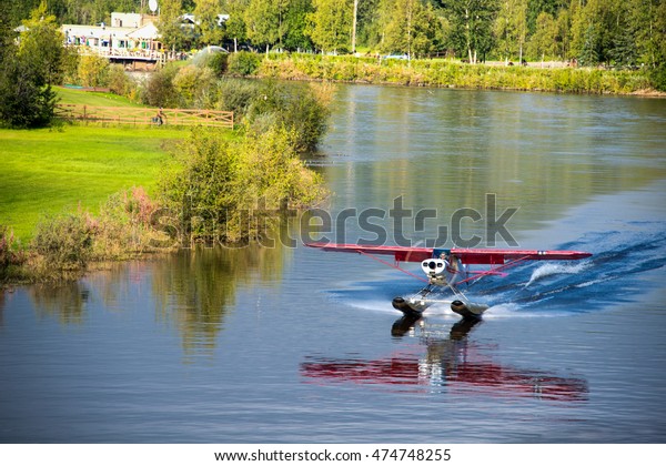 Float Plane Taking Off Chena River Stock Photo 474748255 | Shutterstock