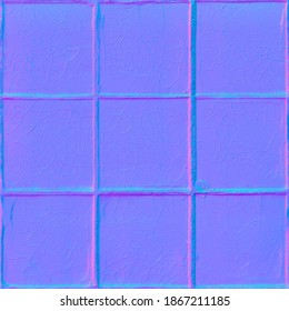 Floor Tiled Normal Map Texture Stock Photo 1867211185 | Shutterstock