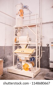 Flour Production Equipment Processing Flour Compressor Stock Photo ...