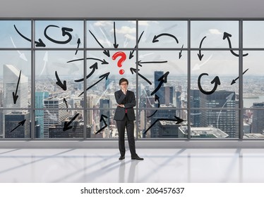 Flow Chart Brainstorming Process Arrow Question Stock Photo (Edit Now ...