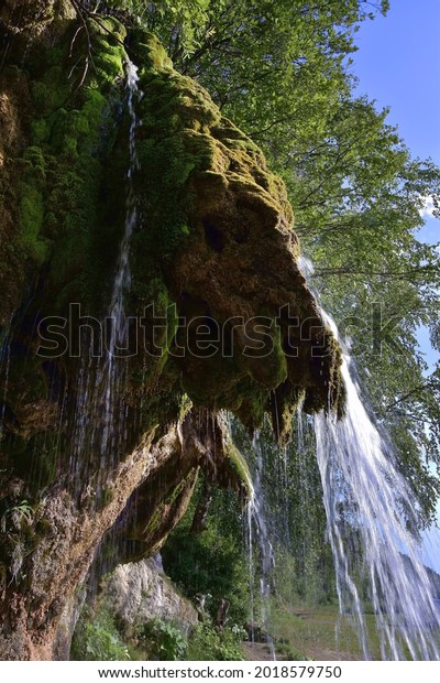 Flow Clean Cold Spring Water Along Stock Photo 2018579750 | Shutterstock