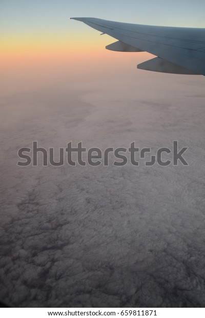 Flying Window View Stock Photo 659811871 | Shutterstock