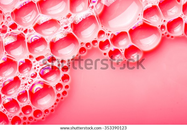Foam Red Bubble Texture Stock Photo 353390123 | Shutterstock