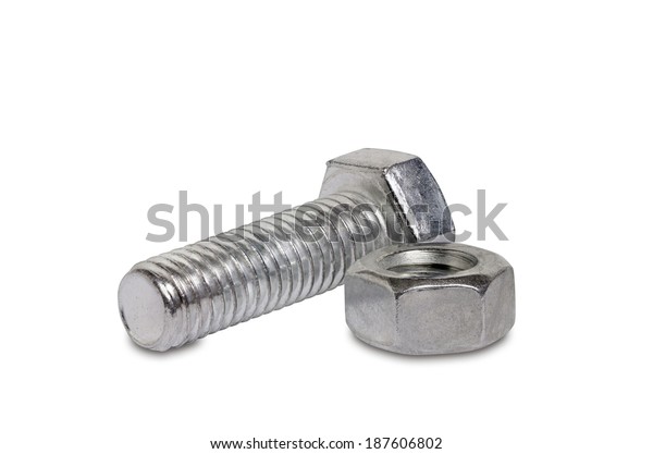 Focus Stacking Bolt Isolated On White Stock Photo 187606802 | Shutterstock
