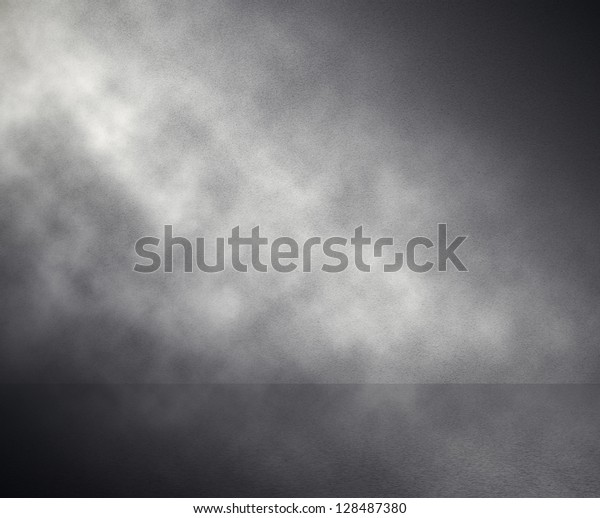 Fog Grey Room Studio Background Stock Photo 128487380 | Shutterstock