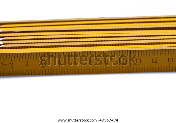 Folding Meter Stick Stock Photo 49367494 | Shutterstock