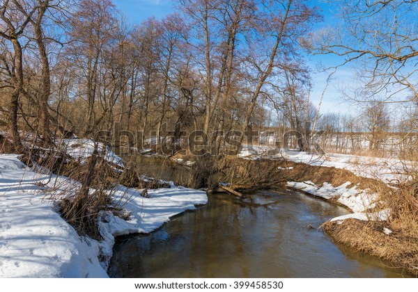 Forest River Early Spring Foto de stock 399458530 | Shutterstock
