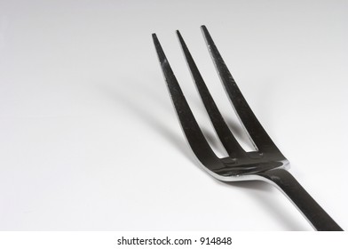 Fork On White Background Stock Photo 914848 | Shutterstock
