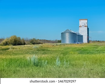 Former Wheat Pool Grain Elevator Young Stock Photo 1467029297 ...