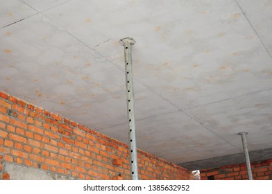 Formwork Ceiling Systems Interior Construction Ceiling Stock Photo ...