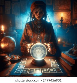 Fortune Teller Statistics Equation AI-generated image 2566654159 ...