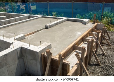 Foundation Construction Completed Stock Photo 640909741 | Shutterstock