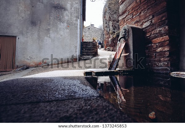 Fountain Reflection Stock Photo 1373245853 | Shutterstock