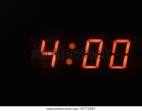 Four O Clock Stock Photo (Edit Now) 39772987