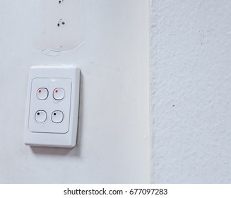 Power Outlet On Ceramic Wall Stock Photo (Edit Now) 60500704 | Shutterstock