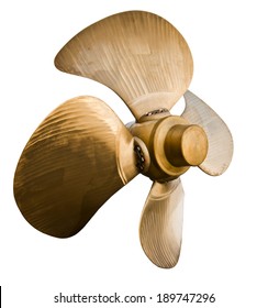 Fourbladed Propeller Controllable Pitch Cpp Isolated Stock Photo ...