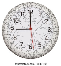 Fractured Clock Stock Photo 3845470 | Shutterstock