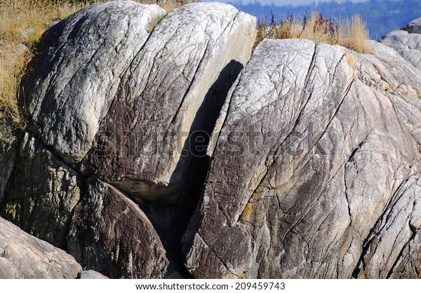Fractured Rock Stock Photo (Edit Now) 209459743