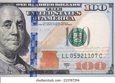 Clear 100 Dollar Bill Banknote Stock Photo 178855649 | Shutterstock