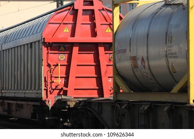 Freight Train Wagons Stock Photo 109626344 | Shutterstock
