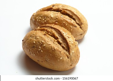 Creative Layout Made Bread On White Stock Photo (Edit Now) 756971728