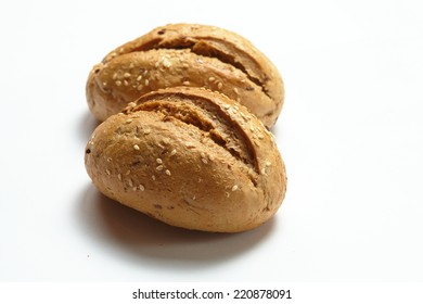 Creative Layout Made Bread On White Stock Photo (Edit Now) 756971728