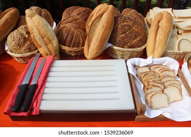 Fresh Bread Types On Buffet Stock Photo 1539236069 | Shutterstock