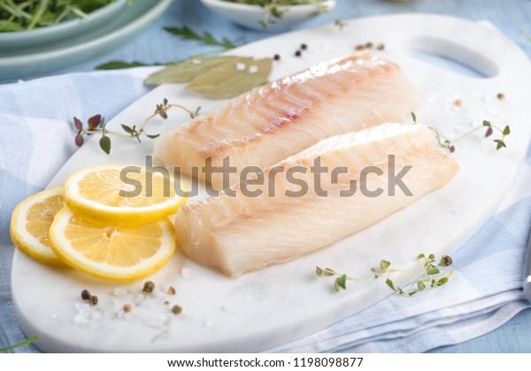 Fresh Fish Raw Cod Fillets Addition库存照片1198098877 | Shutterstock
