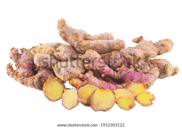 Fresh Red Ginger Root Slice Isolated Stock Photo 1952303122 | Shutterstock