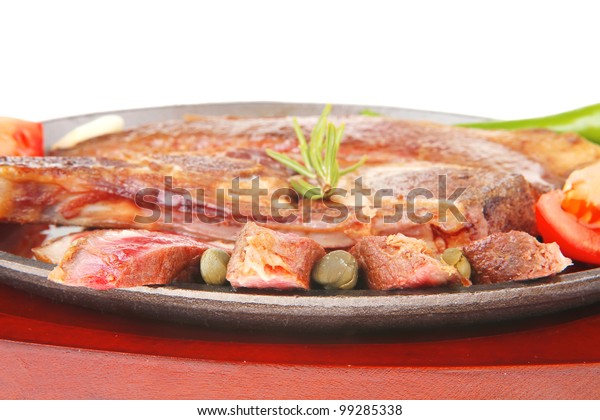 Fresh Roasted Beef Meat Bone Steak Stock Photo 99285338 | Shutterstock