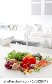 Fresh Vegetables Kitchen Stock Photo 175828745 | Shutterstock