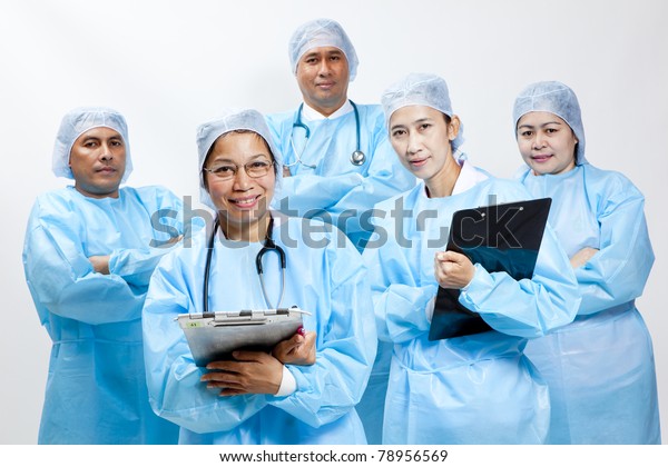 Friendly Group Doctors Stock Photo 78956569 | Shutterstock
