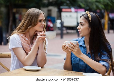 Two Smiling Students Having Cup Coffee Stock Photo 160629524 | Shutterstock