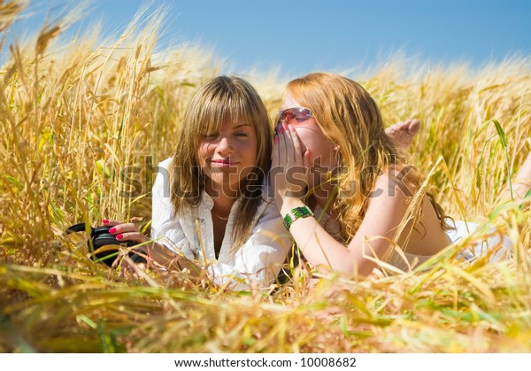 Friends Sharing Secrets Stock Photo 10008682 | Shutterstock