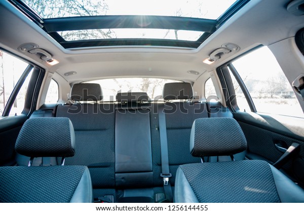 Front Back Inside View Luxurious Modern Stock Photo 1256144455 ...