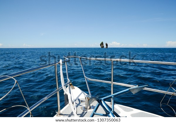 Front Deck View Modern Fish Boat Stock Photo 1307350063 | Shutterstock