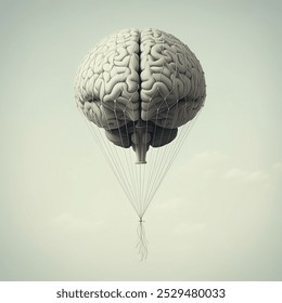 Hyper Realistic Photography Brain Hot Air AI-generated image 2577088435 ...