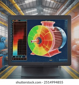 Front Facing View Radar Screen Displaying AI-generated image 2514991207 ...