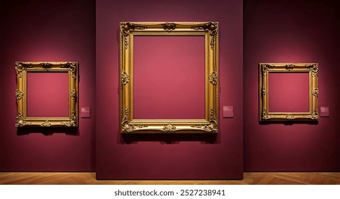 Ornate Frame On Museum Wall AI-generated image 2530430985 | Shutterstock