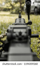 Front Sight M249 Light Machine Gun Stock Photo 1194359260 | Shutterstock