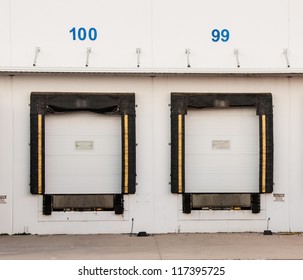 Front View Loading Docks Stock Photo 117395725 | Shutterstock