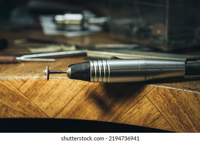 Front View Set Various Tools Placed Stock Photo 2194736941 | Shutterstock