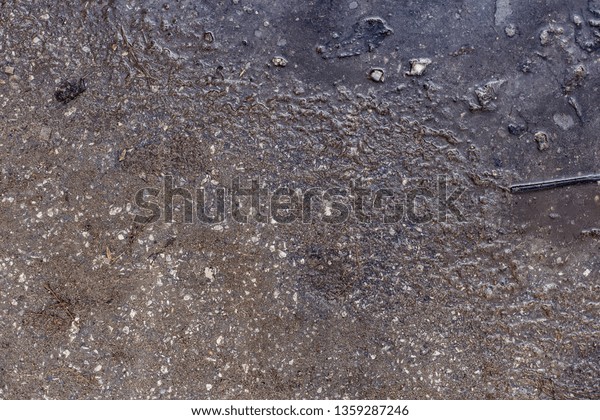 Frozen Puddle Texture Stock Photo 1359287246 | Shutterstock