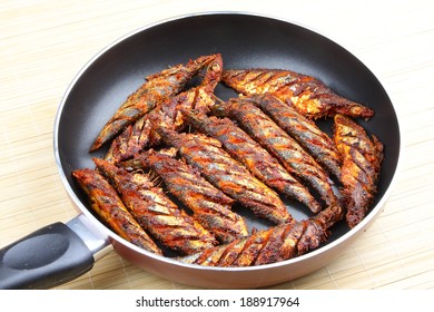 Frying Fish Frying Pan Stock Photo 188917964 | Shutterstock