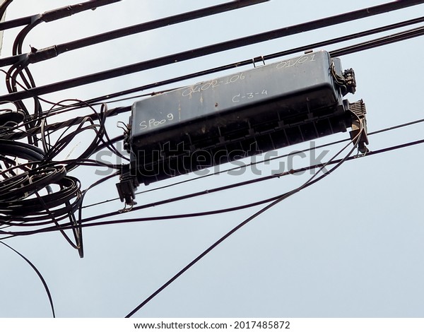 Fttx Fiber Optics Splitter Node On Stock Photo 2017485872 | Shutterstock